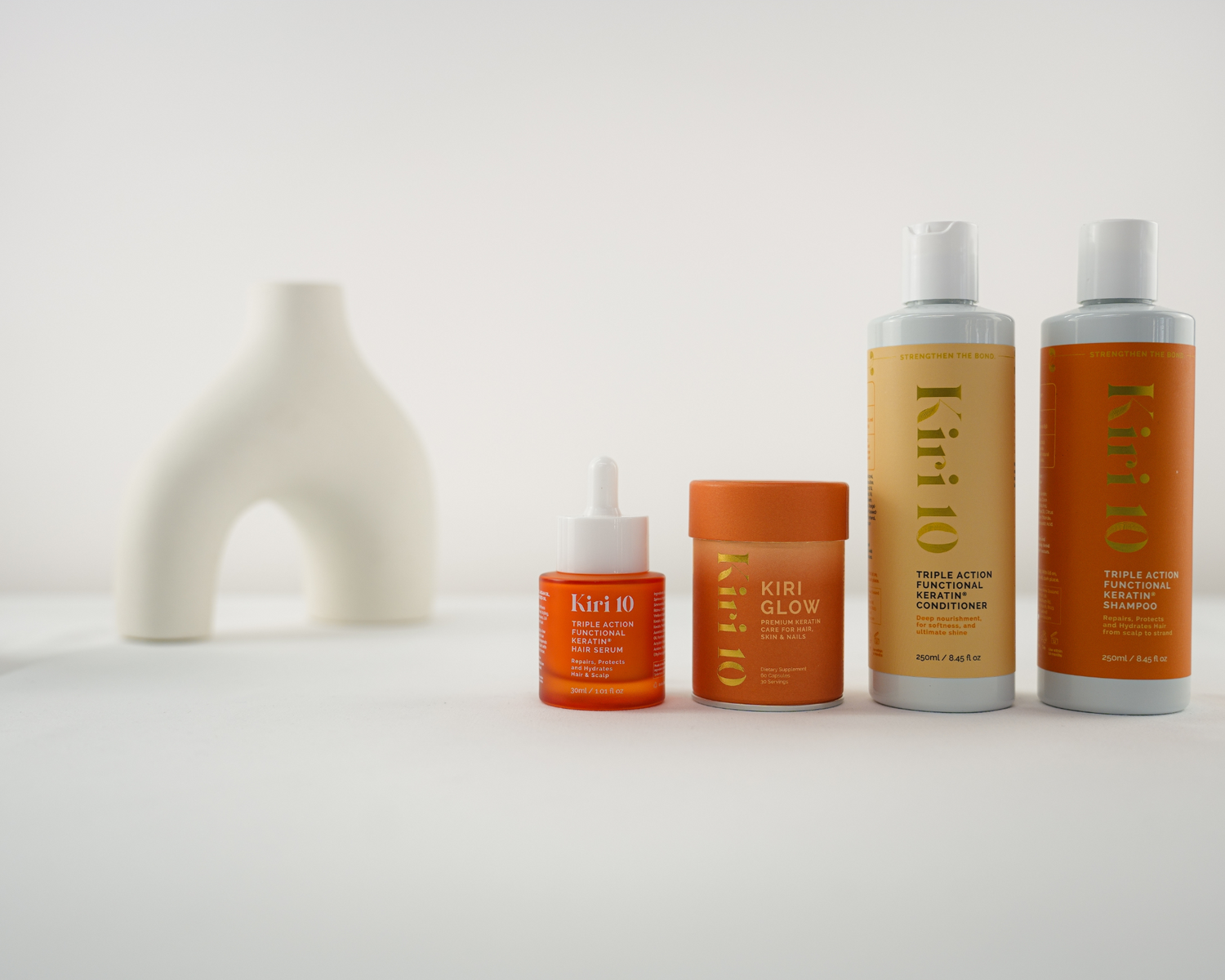 Kiri10 | Functional Keratin-infused Producuts